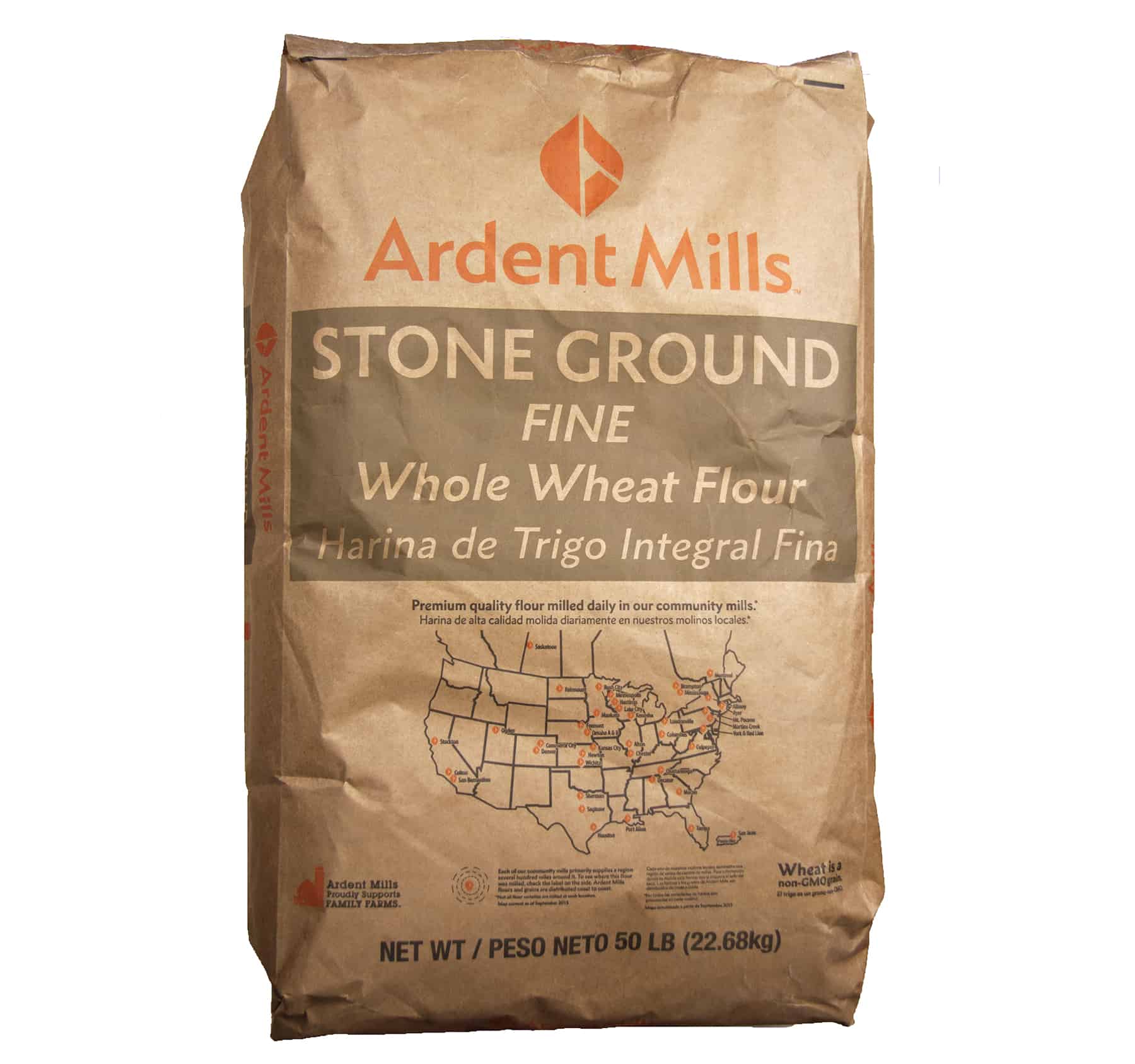 Fine Whole Wheat Flour Stone Ground | Bulk Priced Food Shoppe