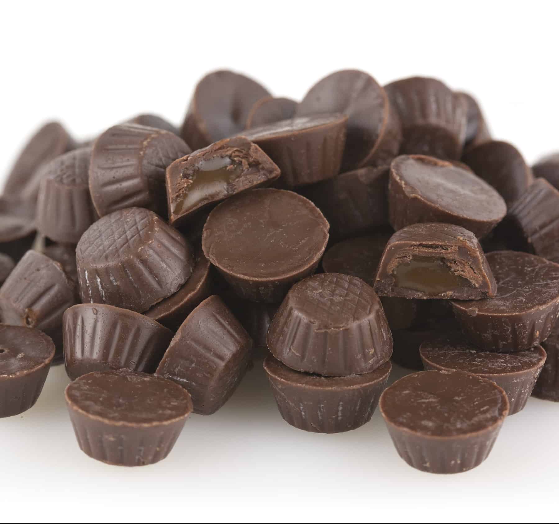 Mini Milk Chocolate Caramel Cups – Rich & Buttery Treat
